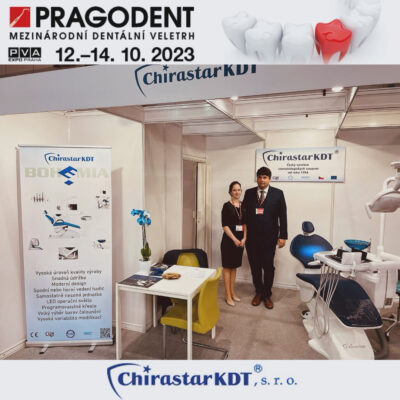 Pragodent exhibition in 2023 - chirastar KDT, s.r.o